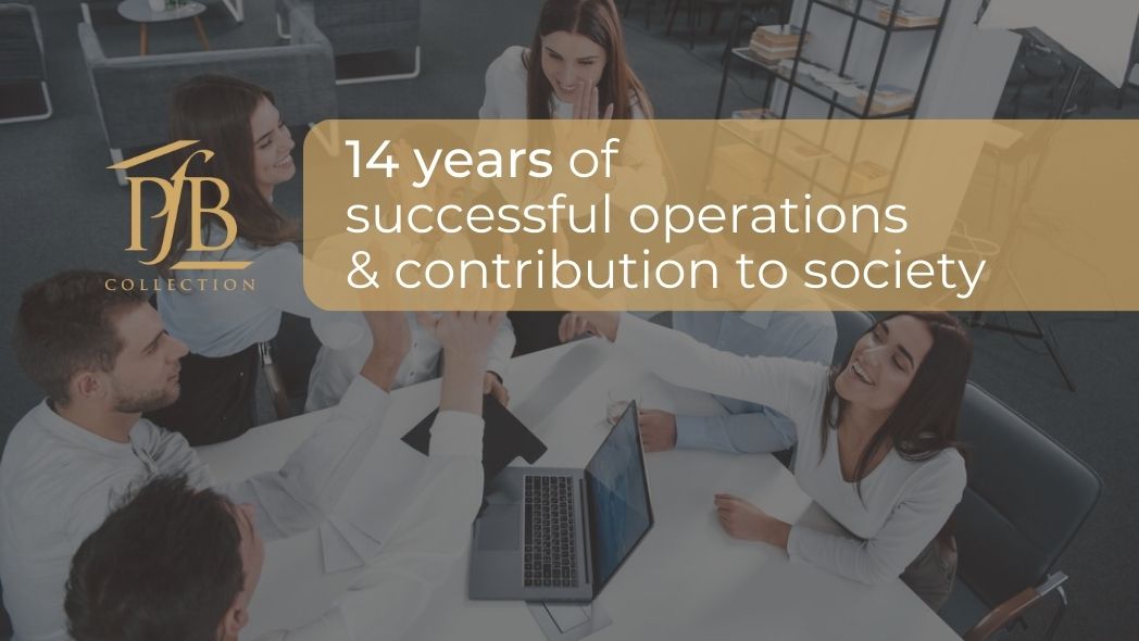14 ani de la înființare a PfB Collection!
